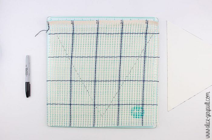 Déco au Point Noué (faux tissage) - Alice Gerfault
